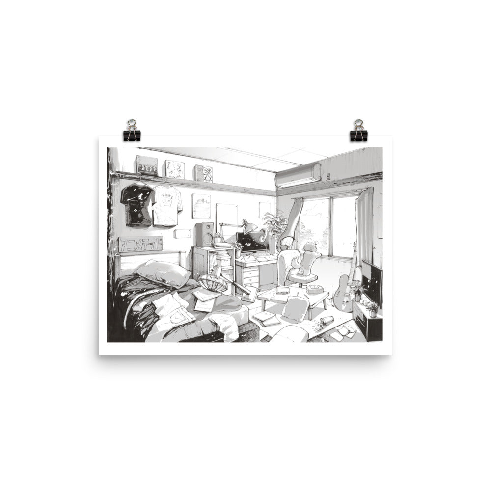 Messy Room (Poster 12x16) – Animeted Brand